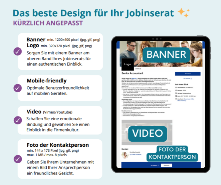 Template Plus ersetzt Jobinserate-Vorlagen für eine noch bessere Performance | JobCloud